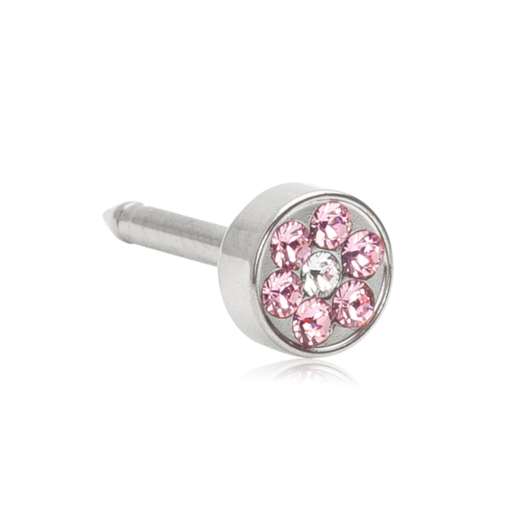 EP NT Brill. Plenary Light Rose/Crystal 5 mm - Blomdahl - Tendenz