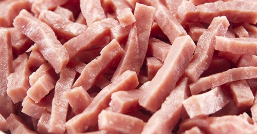 Pizzaskinke u/Svin Halal Topping 5x1kg Skåret Hunstad - KJØTTPÅLEGG ...