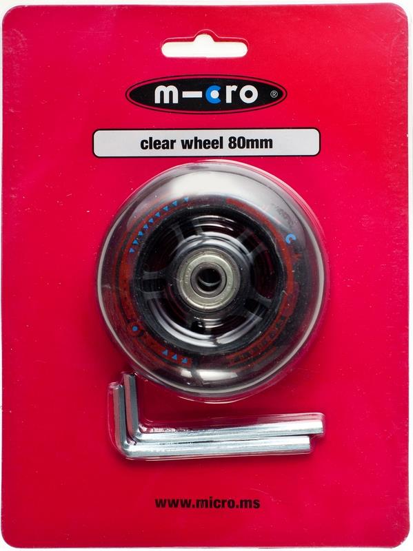 Micro Mobility - Hjul, bremser og grep - Wheel 80 mm (mini/maxi micro)
