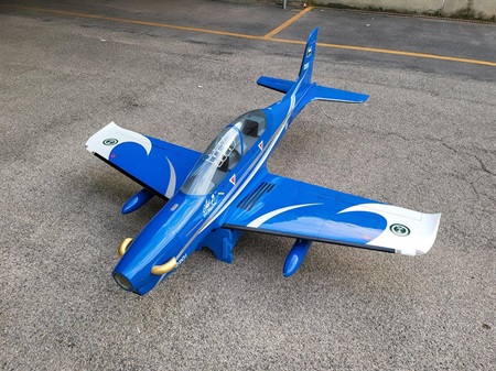 SEBART PILATUS PC-21 XL V2 BLUE W/LANDING GEAR - Fly - RCpro