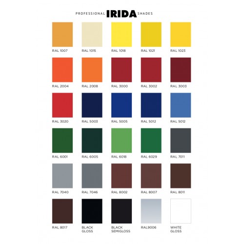 HB Body Irida RAL 1007 - Spray produkter - jltrading