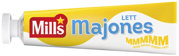 Carl Evensen Eftf - Majones - UTSOLGT LETTMAJONES 175 G TUBE MILLS